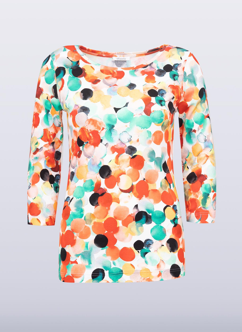 U-Boot-Shirt mit Confetti-Print – efixelle&ZAIDA