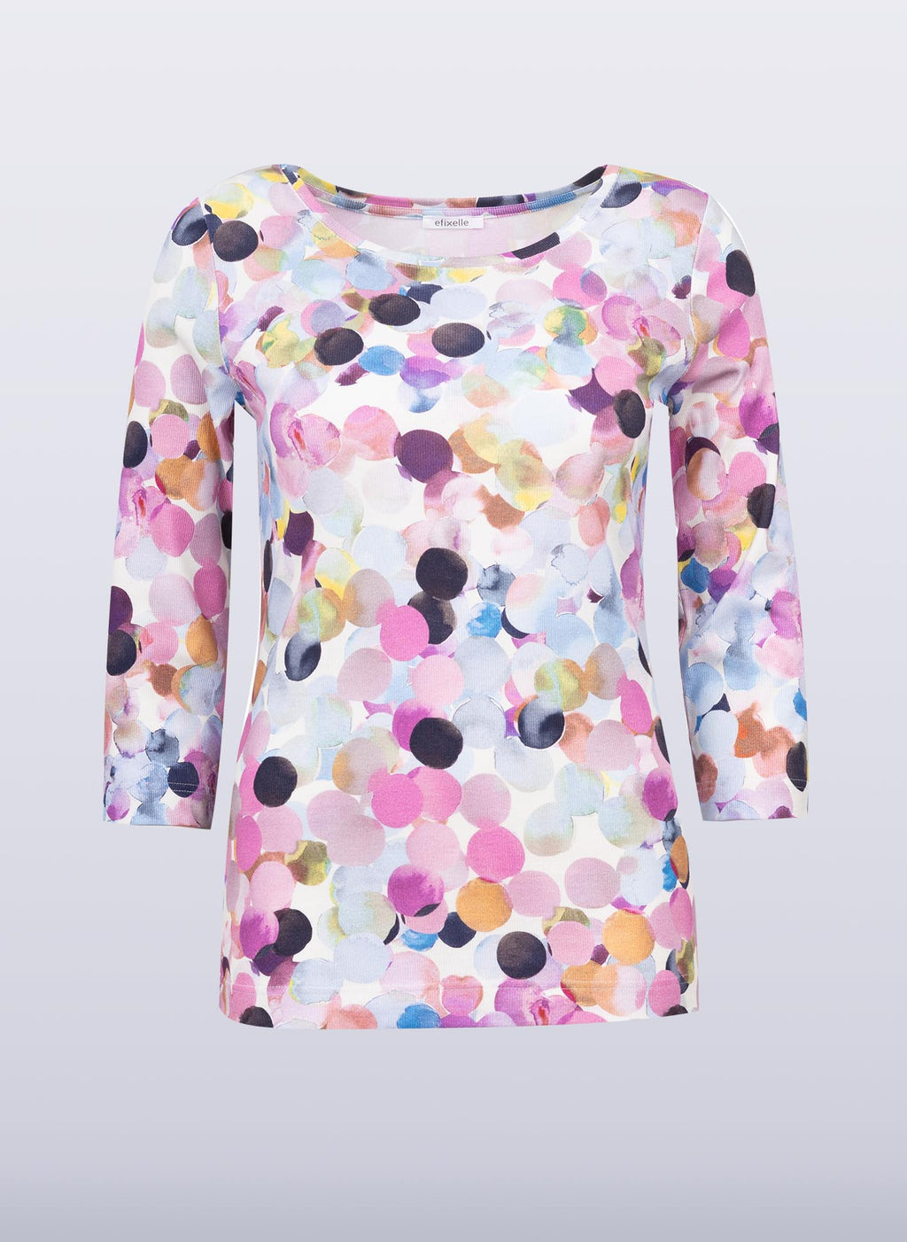 U-Boot-Shirt mit Confetti-Print – efixelle&ZAIDA