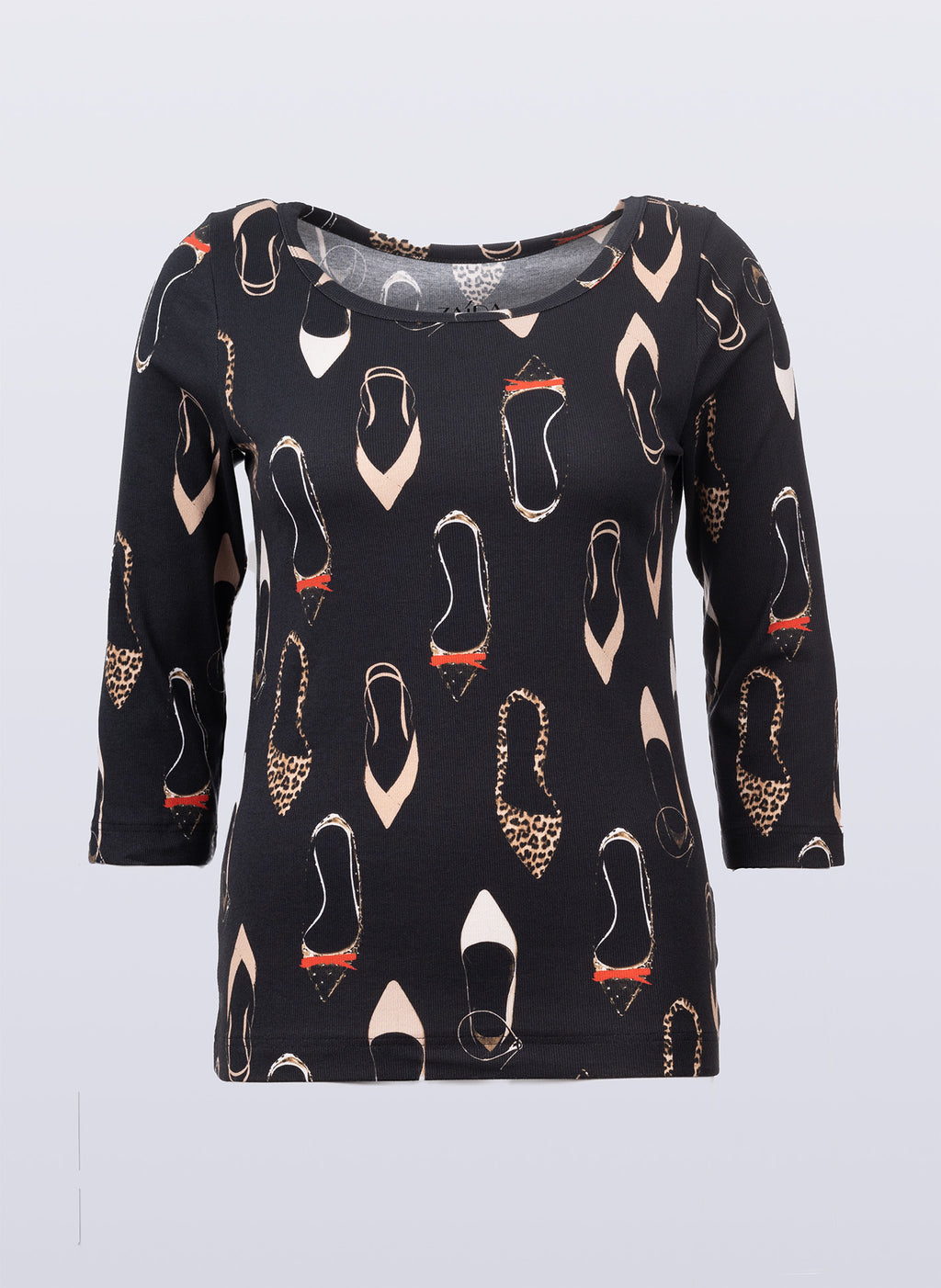 U-Boot-Shirt mit Schuh-Print – efixelle&ZAIDA